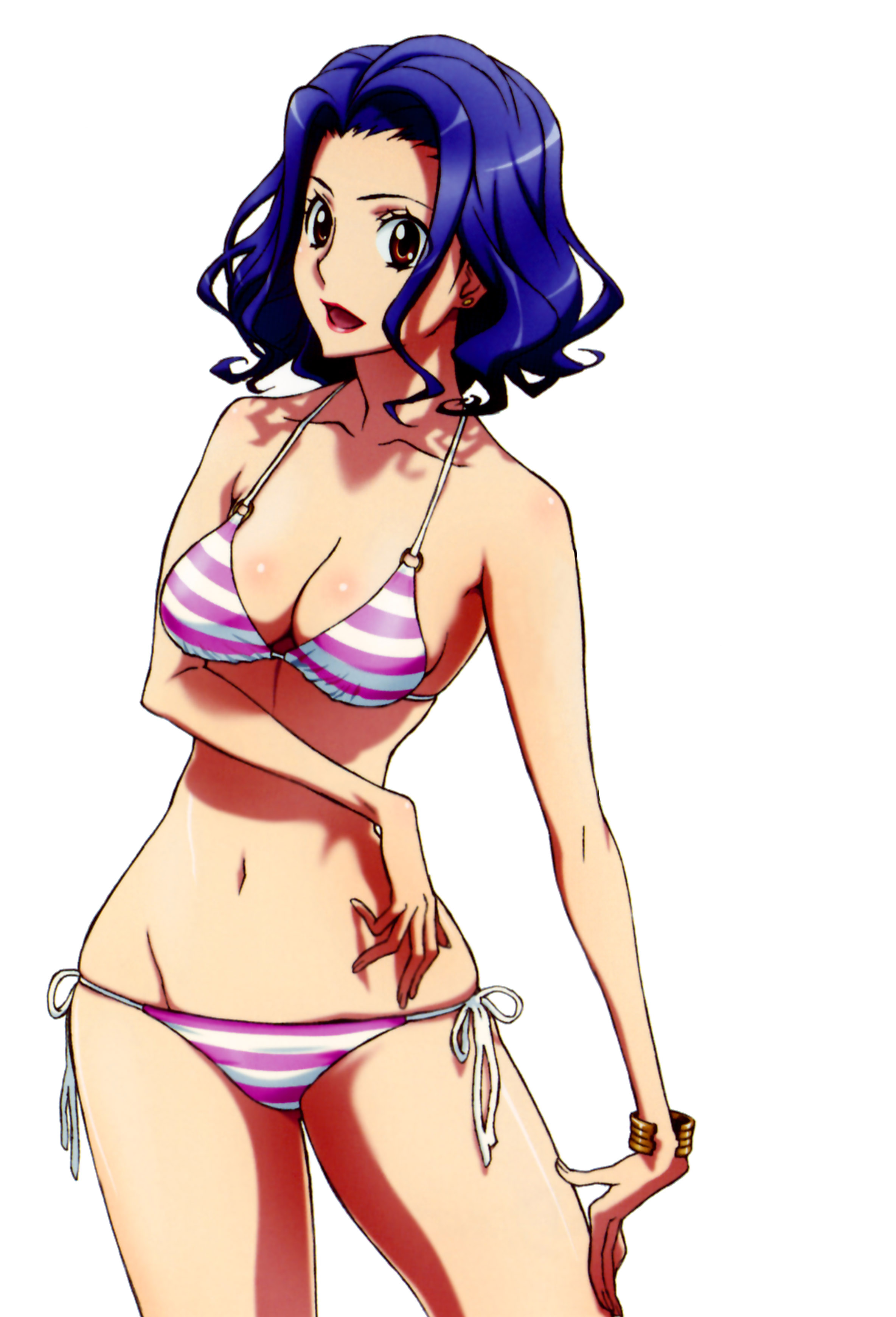 uno makoto dragonaut kurata saki bikini cleavage swimsuits | #31418 | yande.re